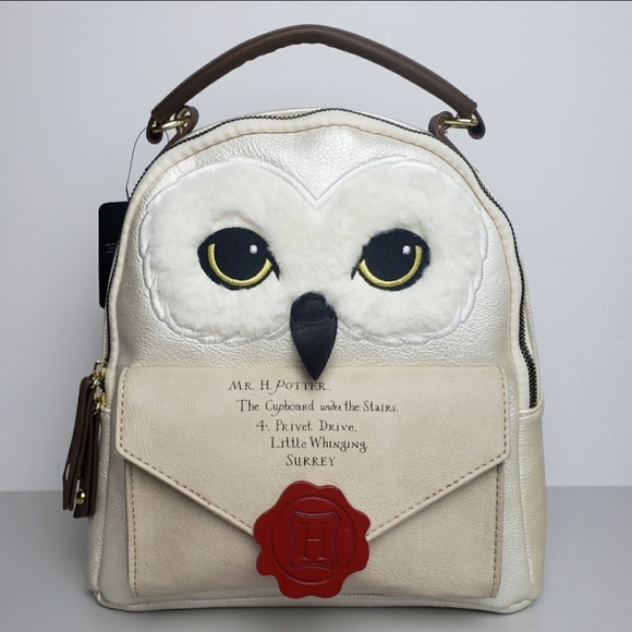 Bioworld | Bags | Nwt Harry Potter Hedwig Mini Backpack | Poshmark